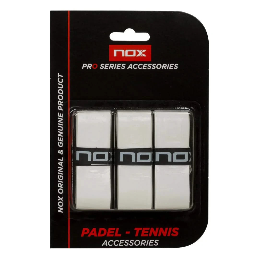 NOX PRO perforated overgrips 3 pack – NOX Sport USA